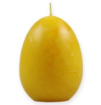 Floristik24.no Deco egg lys sitron 14cm