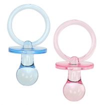 Floristik24.no Deco smokk blå, rosa rumpe. 7cm 8stk-345885