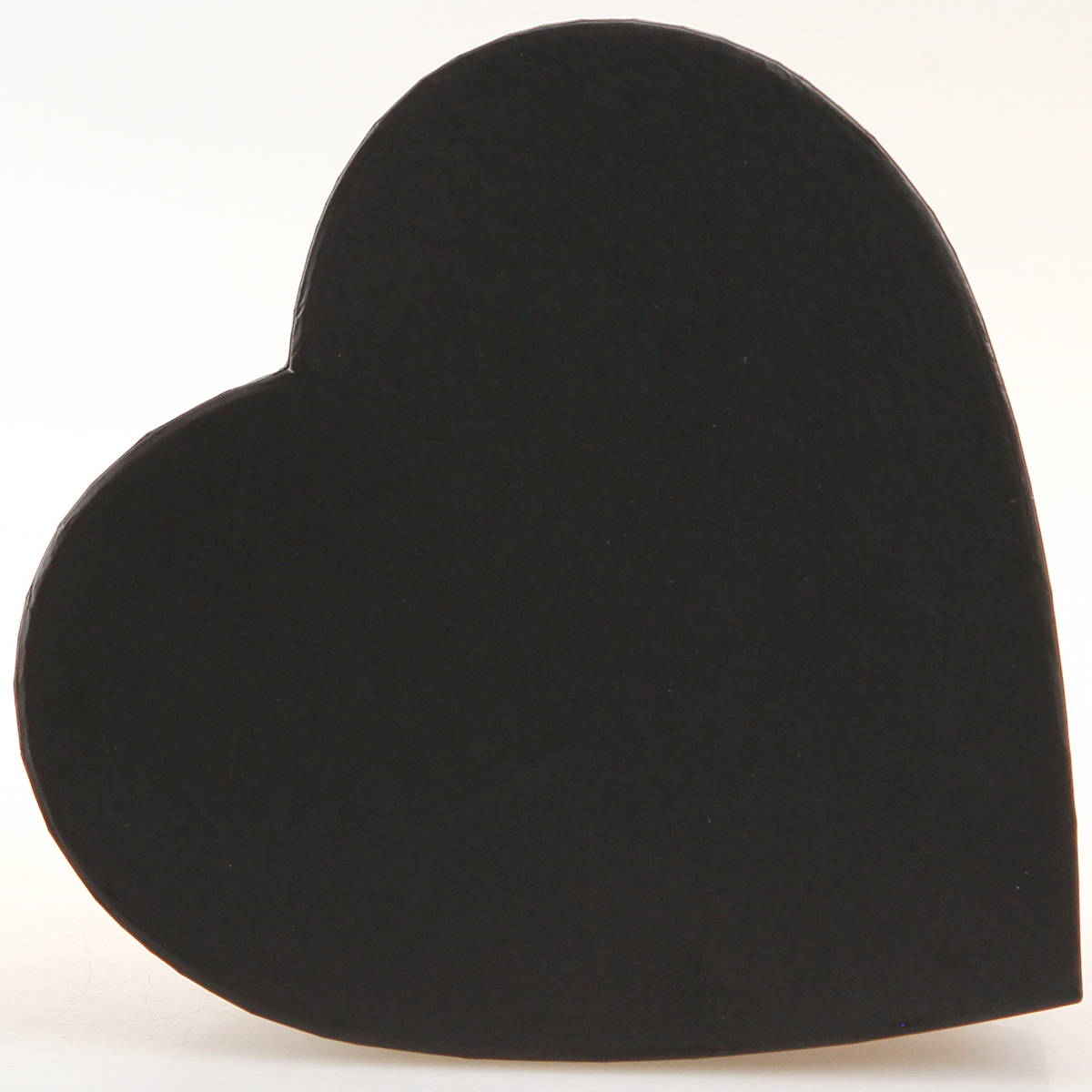 Floristik24.no Gaveeske hjerte sort papireske 18×18cm H10cm 2stk